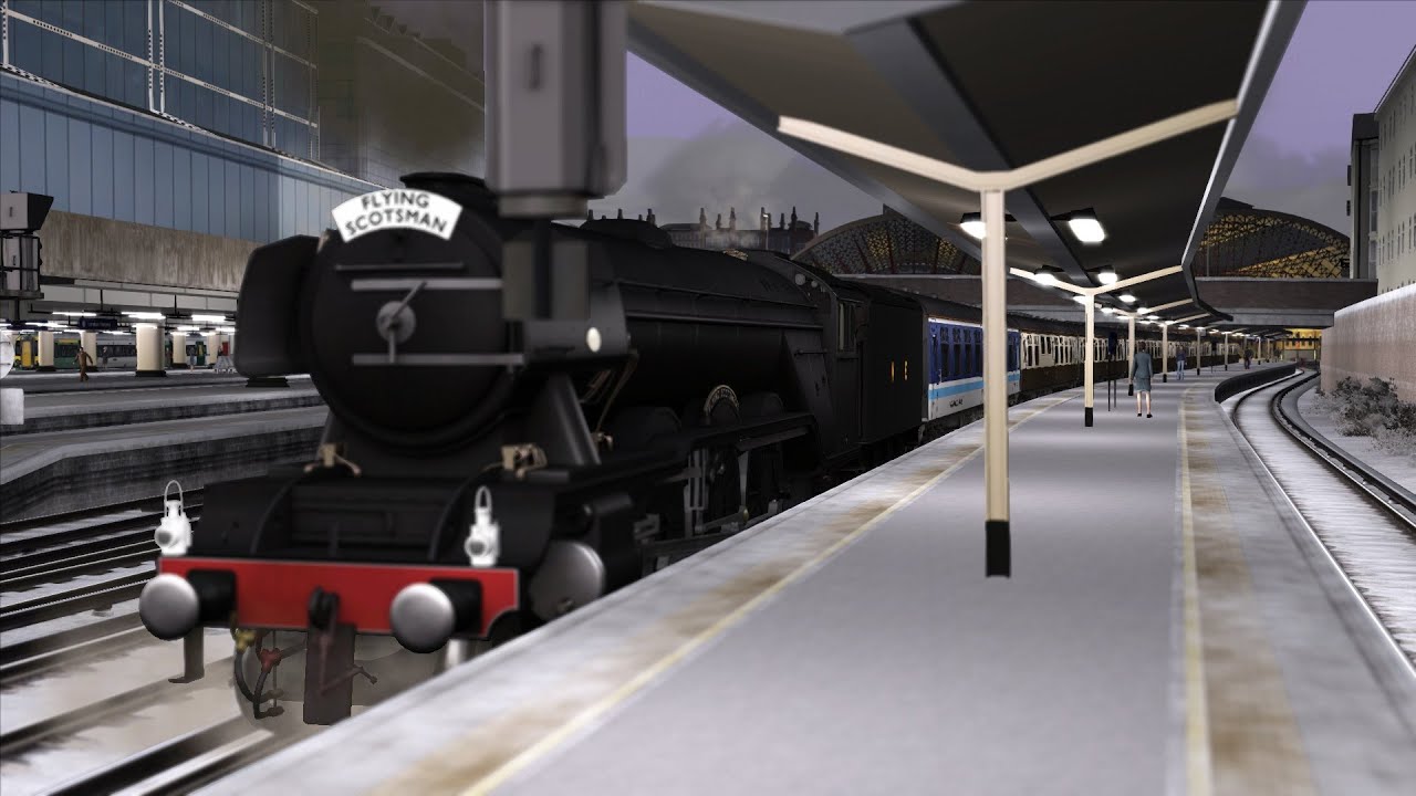 Train Simulator 2020 | Flying Scotsman - Brighton Mainline - Black Ice ...