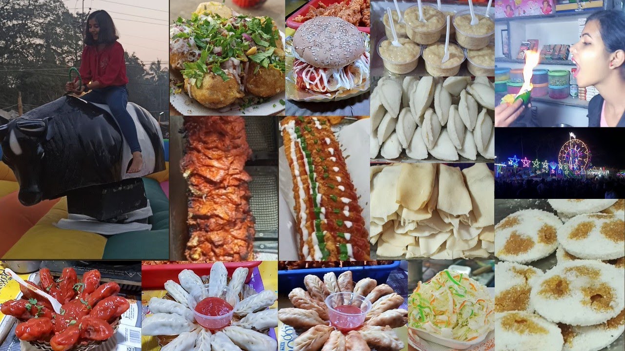 Banipur lokutsav food vlog/fair food vlog/Indian food vlog - YouTube