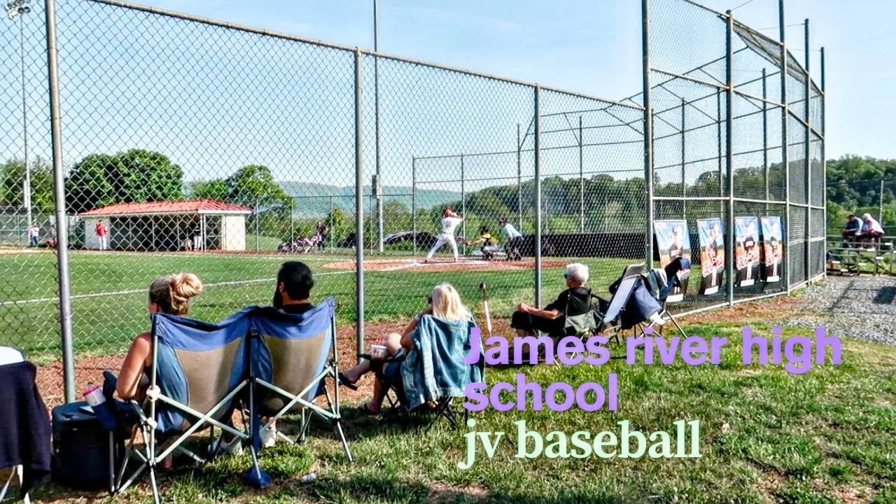 James river high school jv baseball game - YouTube