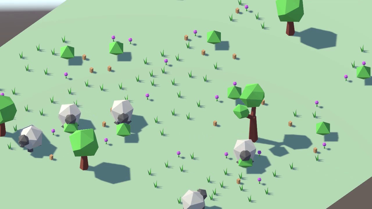 Unity test - Sheep - YouTube