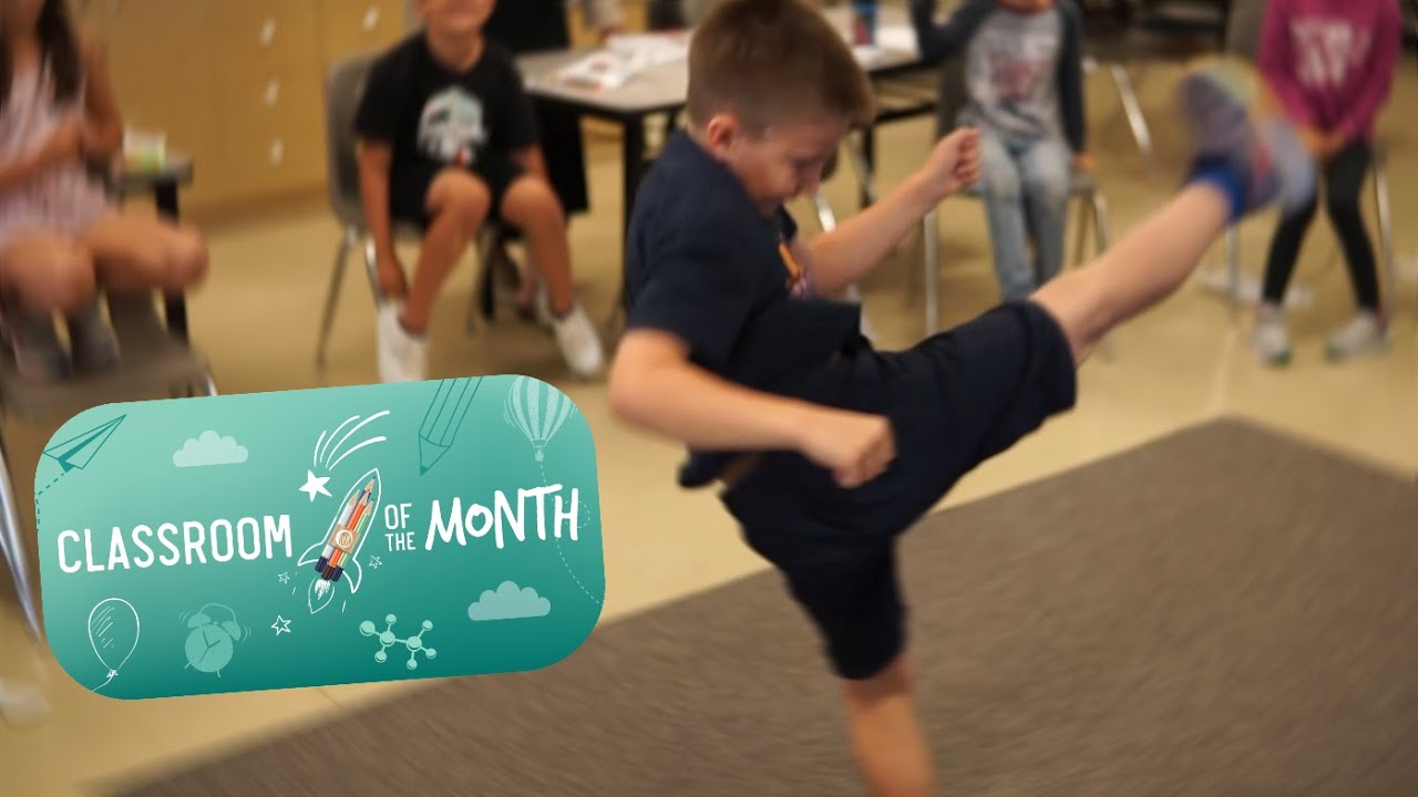 June 2022 Classroom of the Month - YouTube
