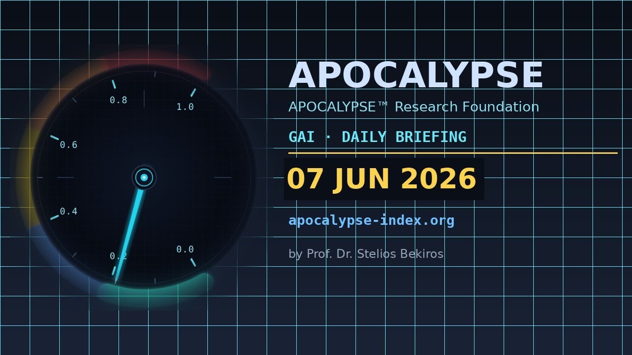 GAI 0.5544 YELLOW — APOCALYPSE Daily Briefing — 2026-06-07 - YouTube