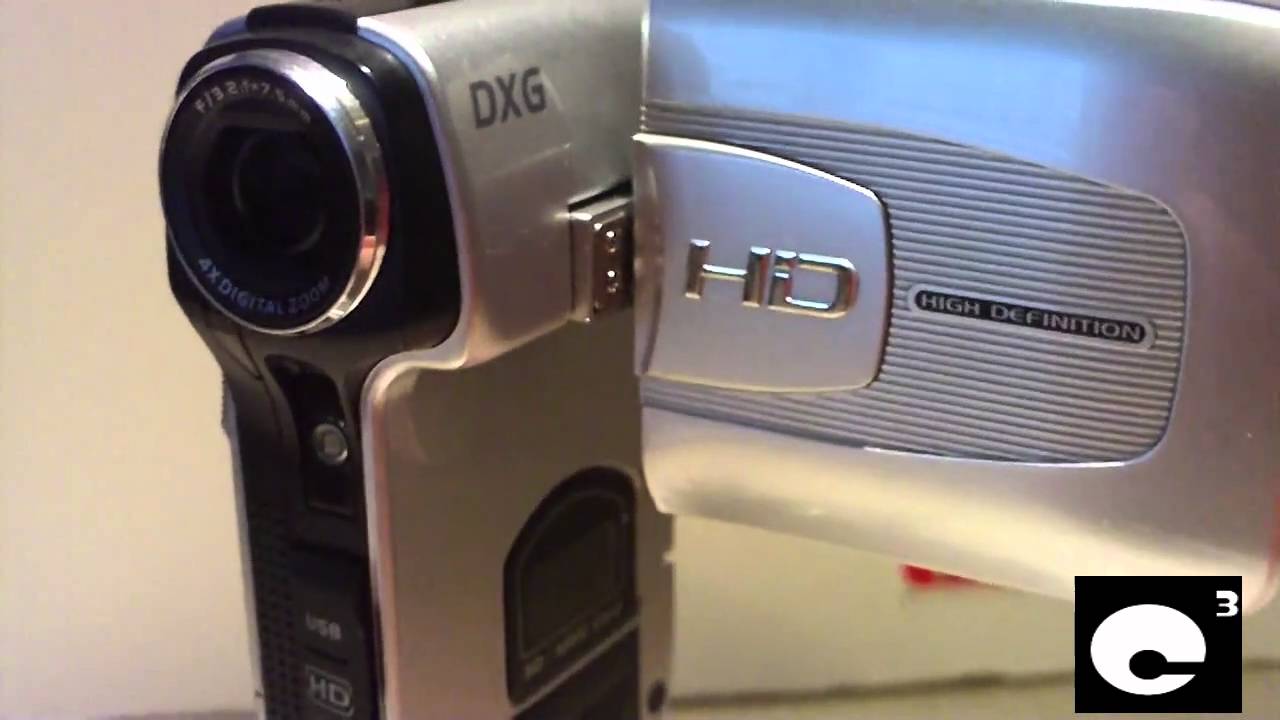 Camcorder Comparison - DXG 567v and 579v - YouTube