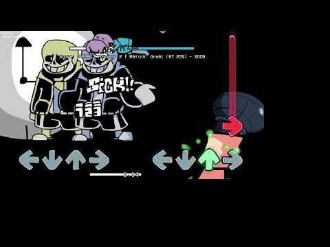 FNF vs Time Paradox (Genocide and Pacifist Sans vs BF) - YouTube