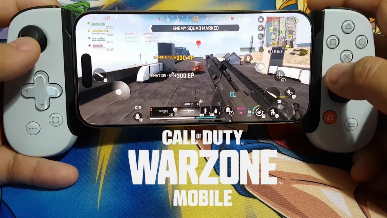Call of Duty: Warzone Mobile Max Graphic Settings Gameplay on iPhone 16 ...