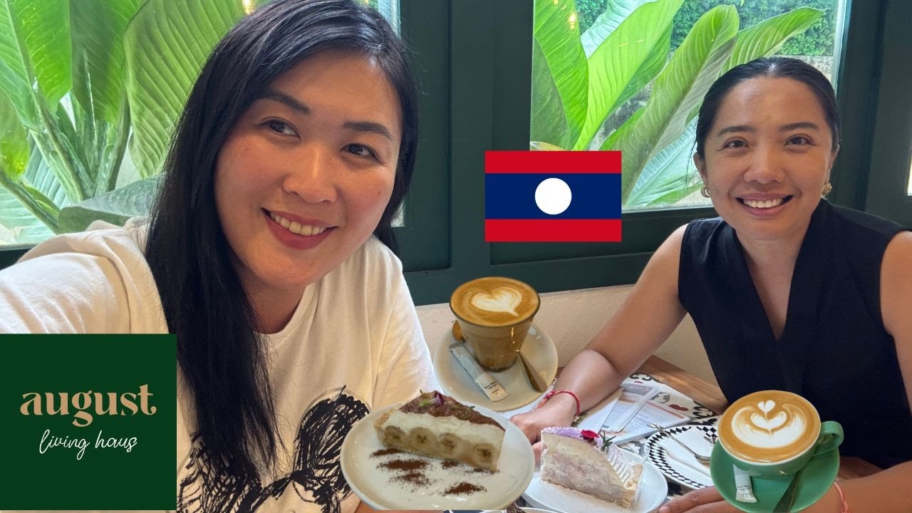 August Living Haus - a hidden gem café in Laos - YouTube