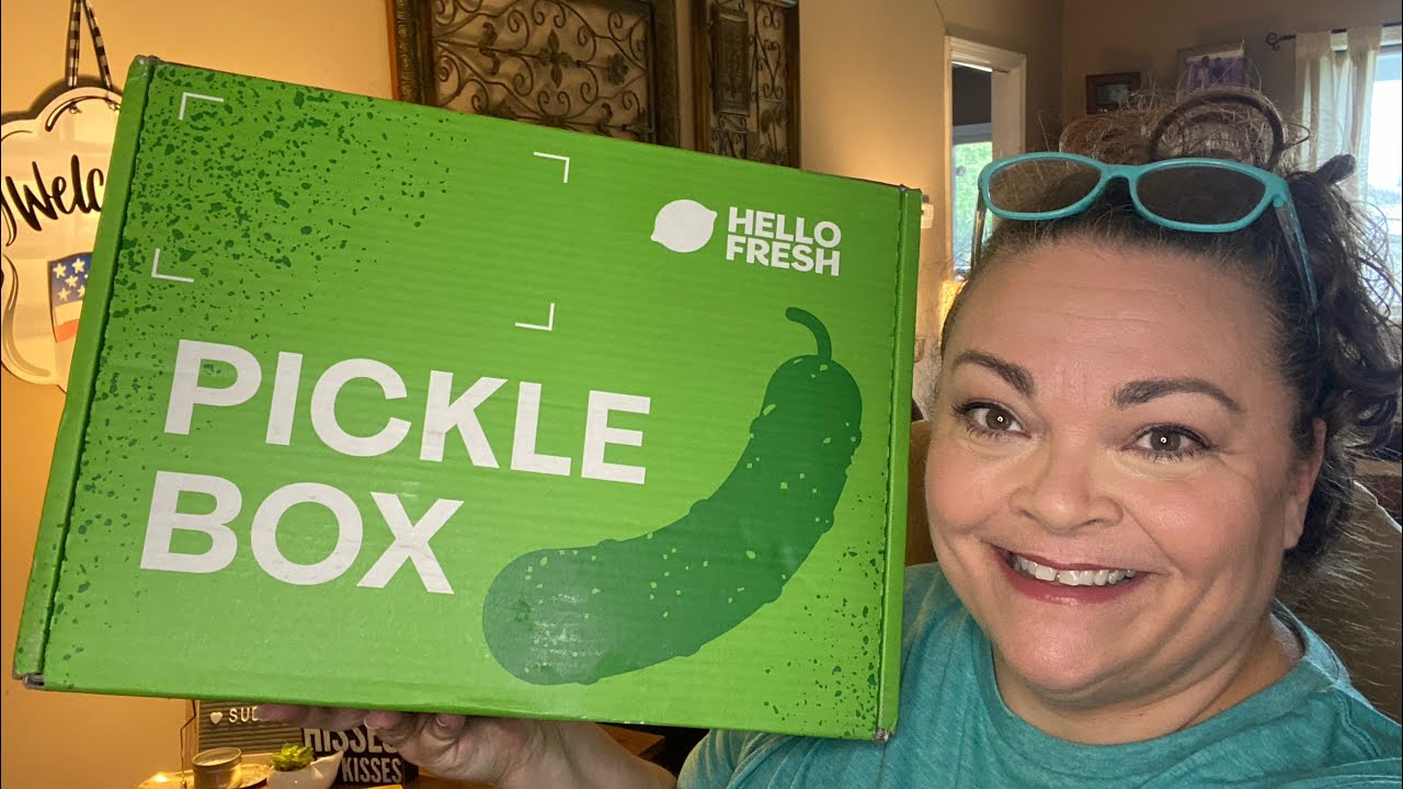 Pickle Box from Hello Fresh !! - YouTube