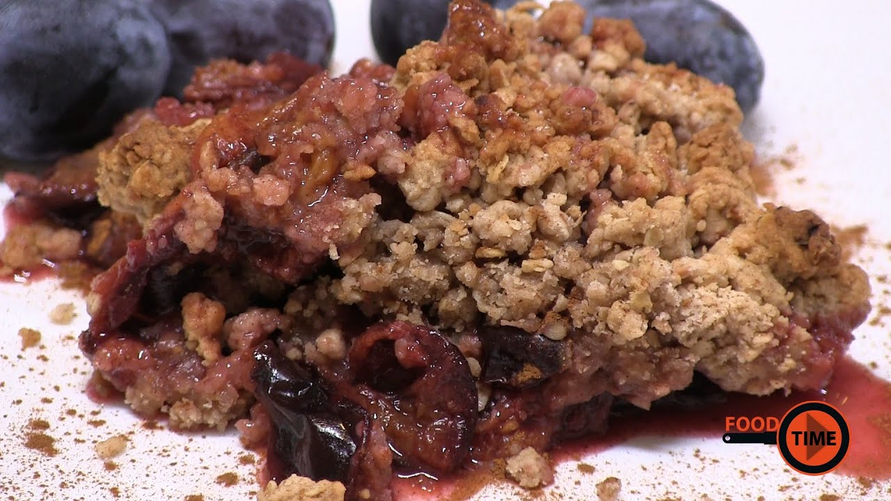 Crumble cu prune - YouTube