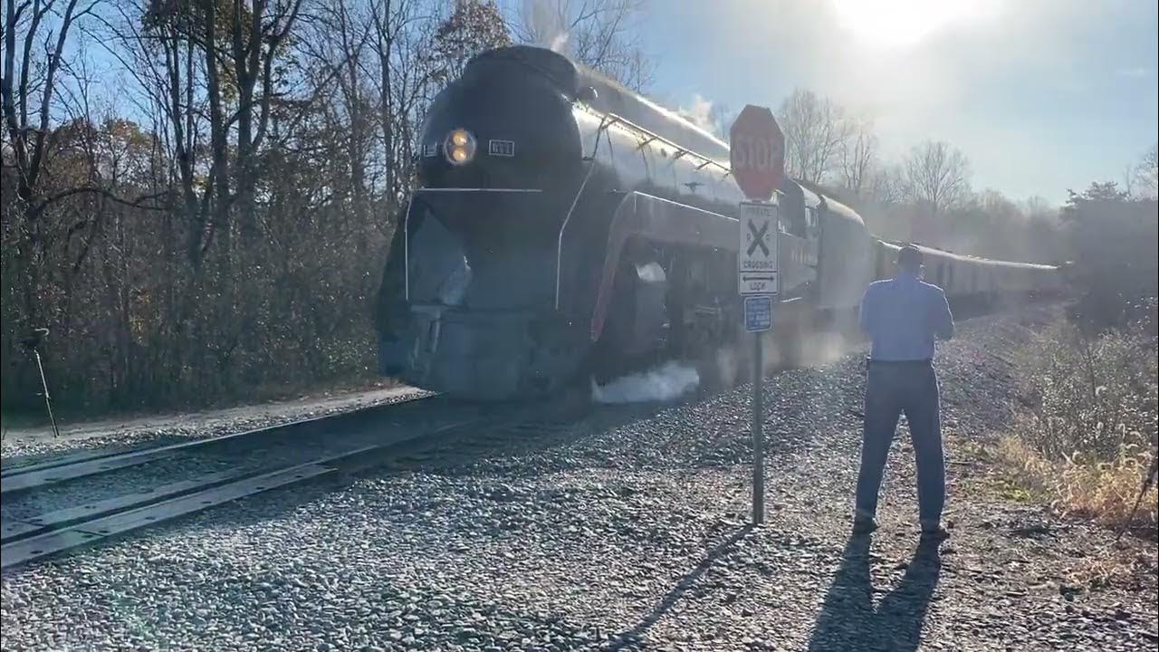 Norfolk and Western 611 steam locomotive - YouTube