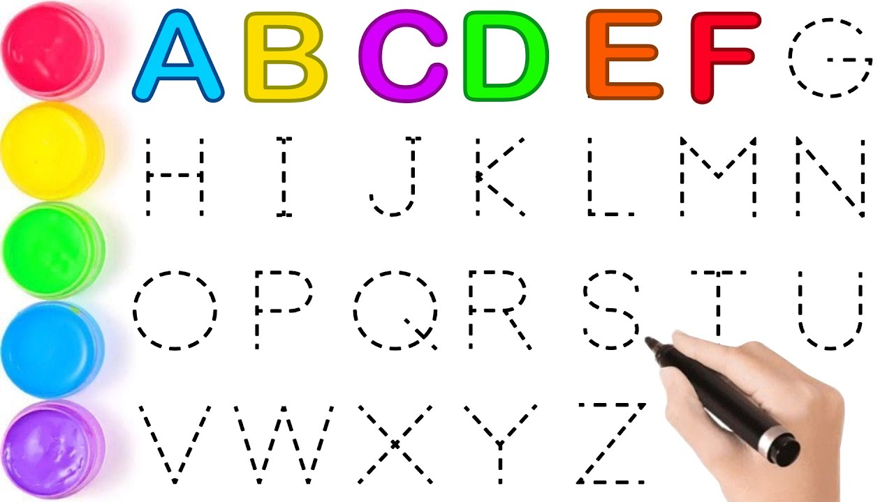 Alphabet Adventure Trace, Draw, and Discover A to Z | Easy Draw and ...