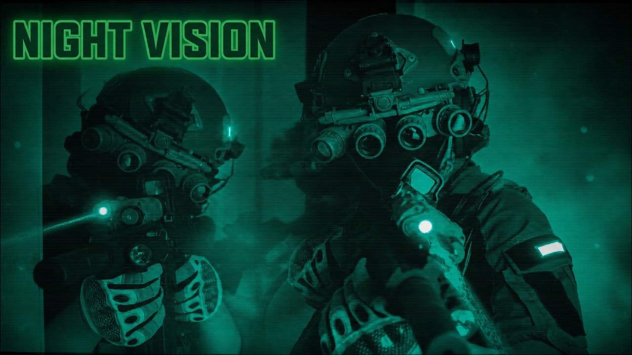 Night vision at 5.56 Studio - YouTube
