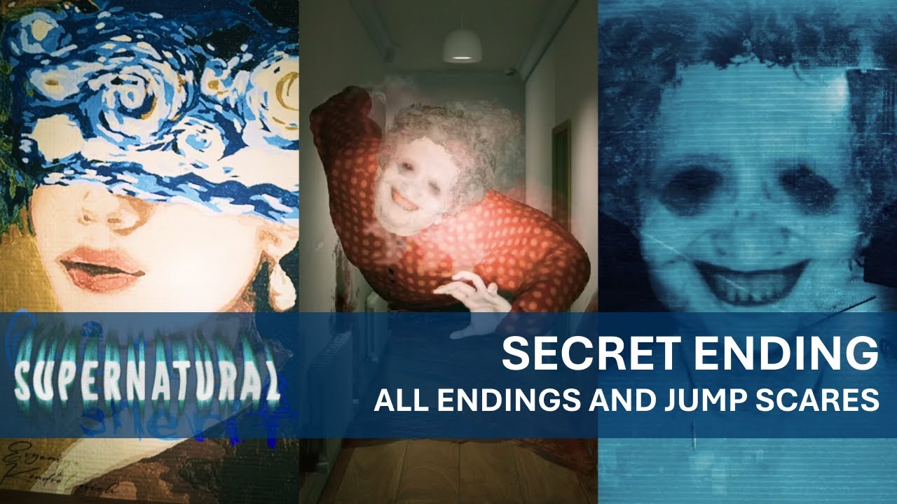 Supernatural Secret Ending Good Bad Endings And All Jumpscares - YouTube