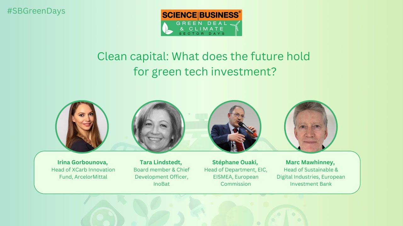 Clean capital: What does the future hold for green tech investment ...