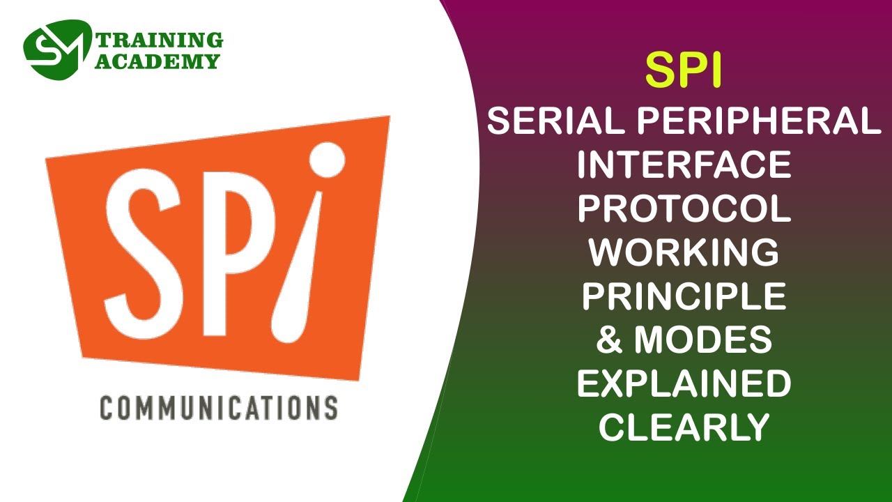 SPI communication working explained - YouTube