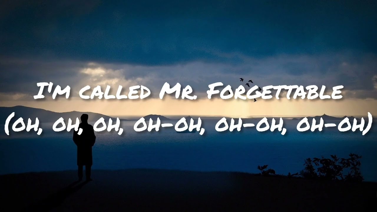 Mr. Forgettable by Dave Kushner (Lyrics) - YouTube