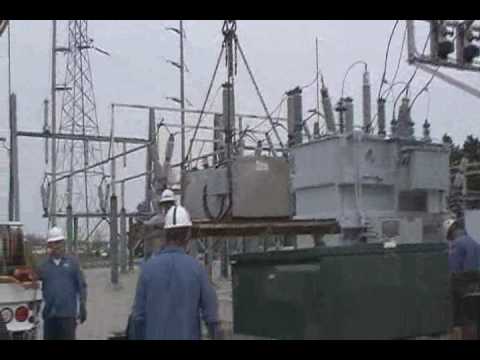 Power & Light Installing S&C Vista Switchgear - YouTube