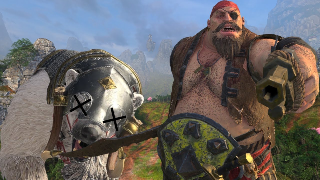 Ogres Preheating Bears for lunch | Total War: Warhammer 3 - YouTube