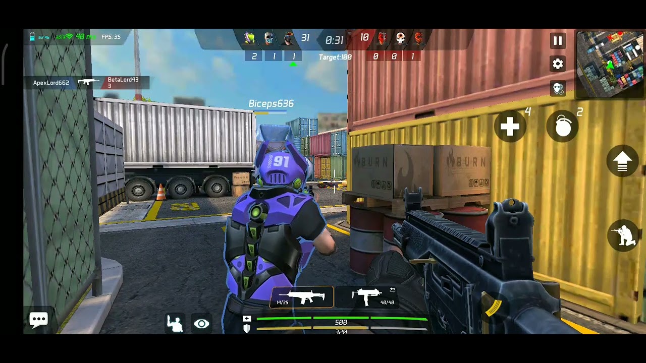 Mask gun gameplay fight part-1 - YouTube