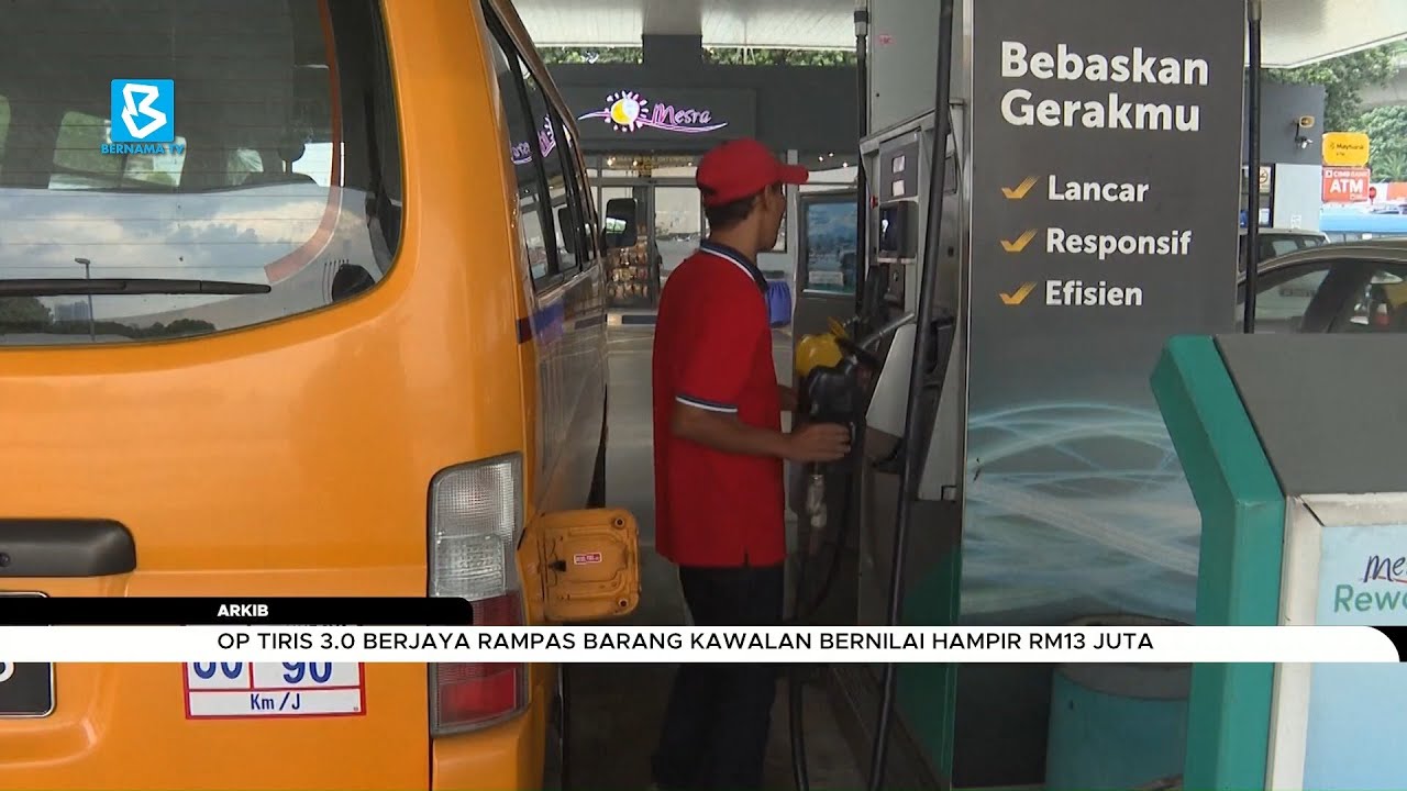 Op Tiris 3.0 berjaya rampas barang kawalan bernilai hampir RM13 juta - YouTube
