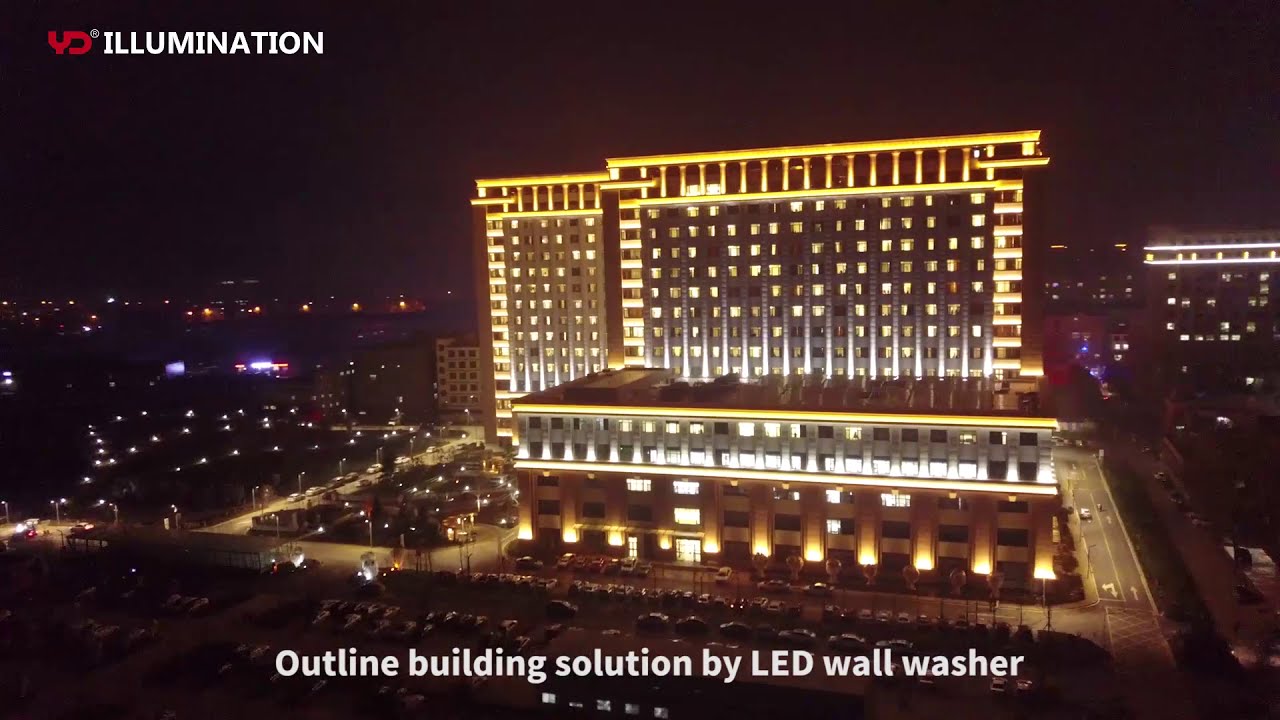 Unique Building Led Lighting