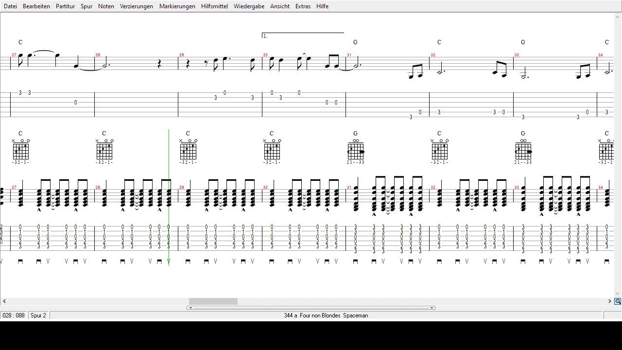 Four Non Blondes - Spaceman - Tabs - YouTube