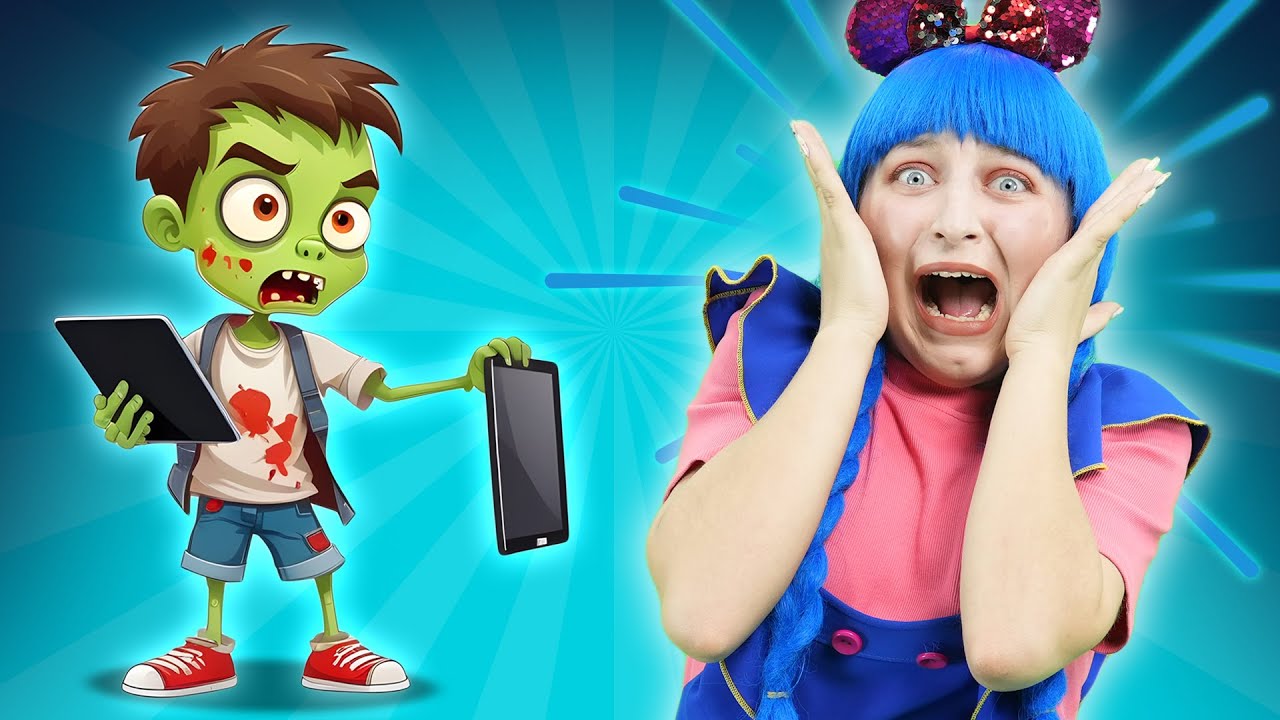 Gadget Zombie | Zombie Song + More Nursery Rhymes & Kids Songs ...