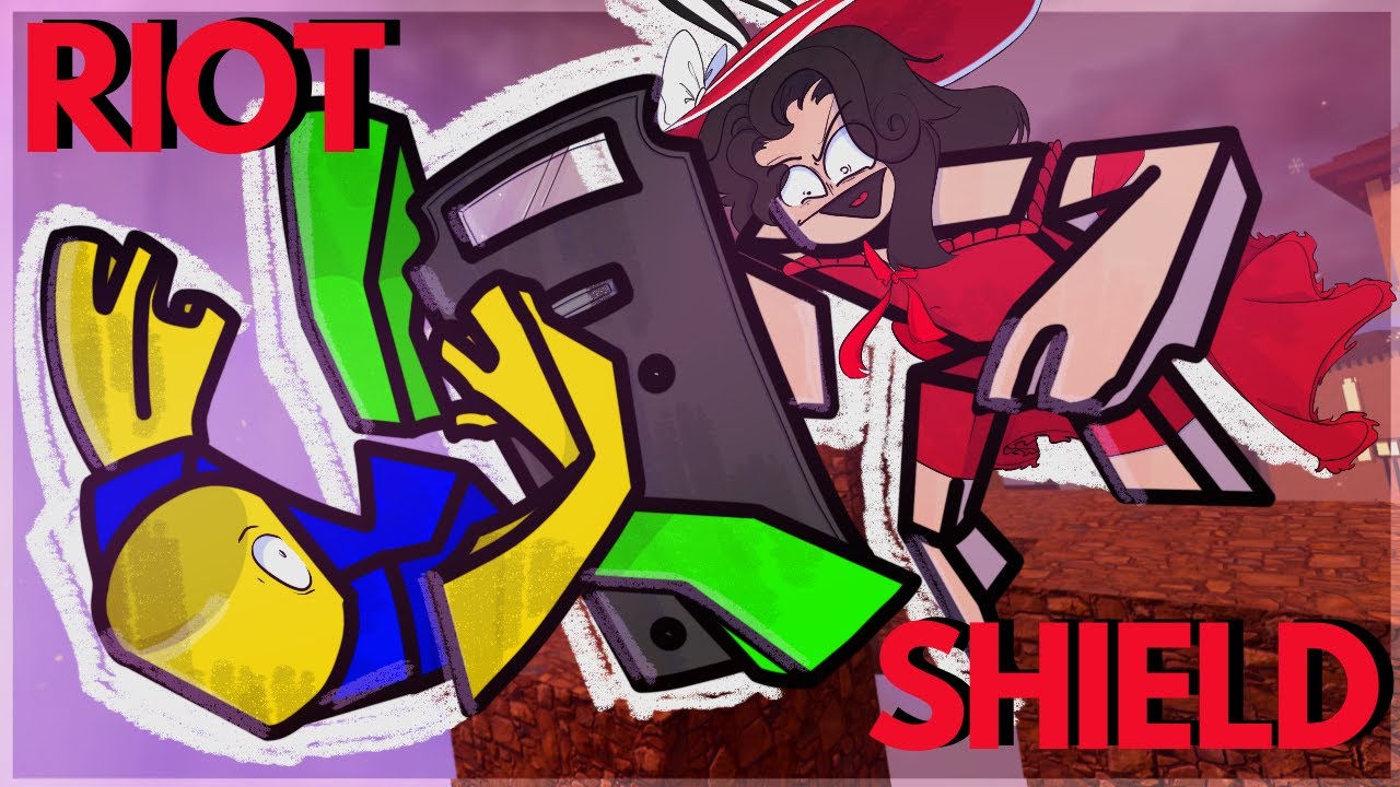 RIOT SHIELD IS THE BEST WEAPON IN COMBAT WARRIORS - YouTube