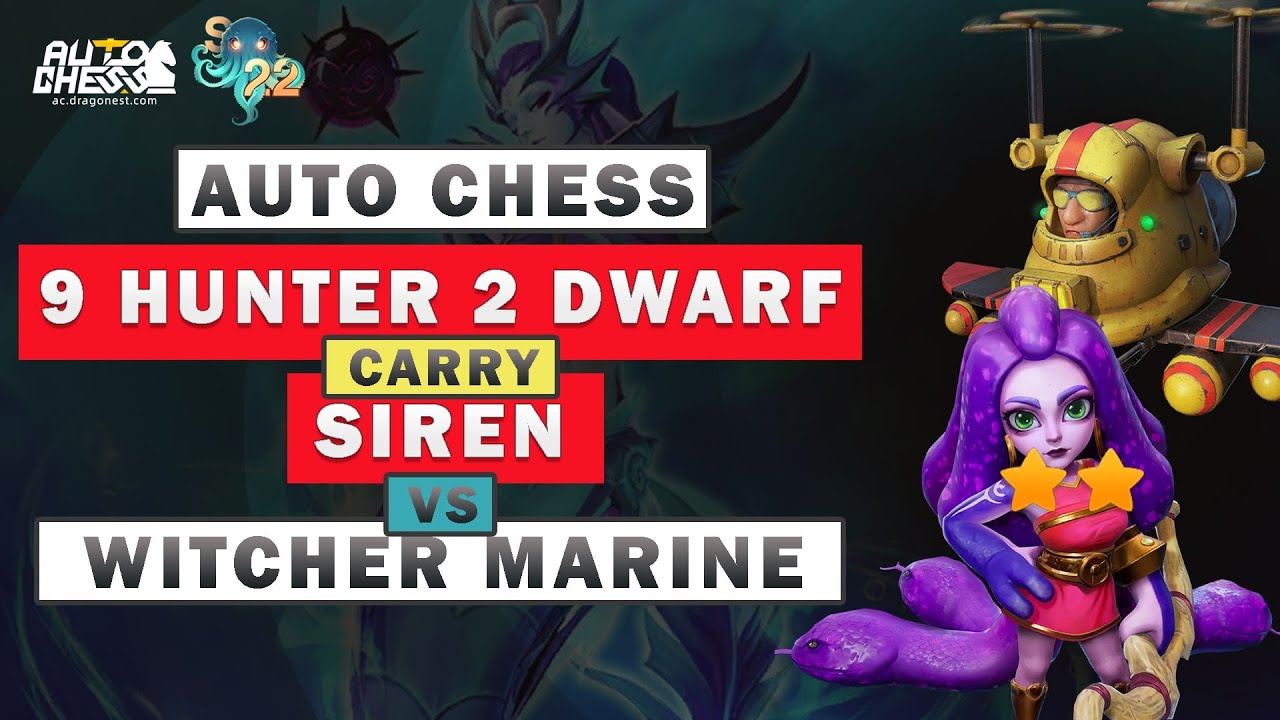 【S22】9 Hunter 2 Dwarf Carry Siren - Wicther Confused - YouTube