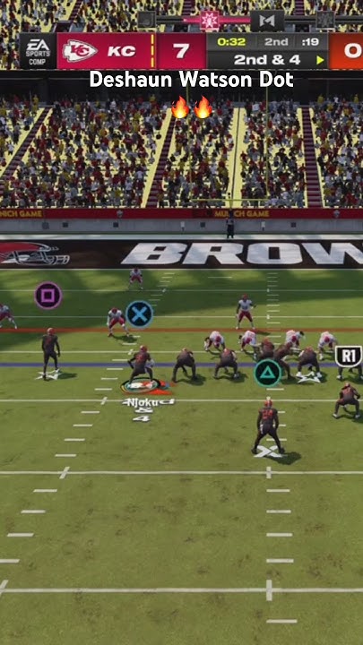 Deshaun Watson Dot🔥🔥 Madden24 Madden23 Madden24clips Madden23clips