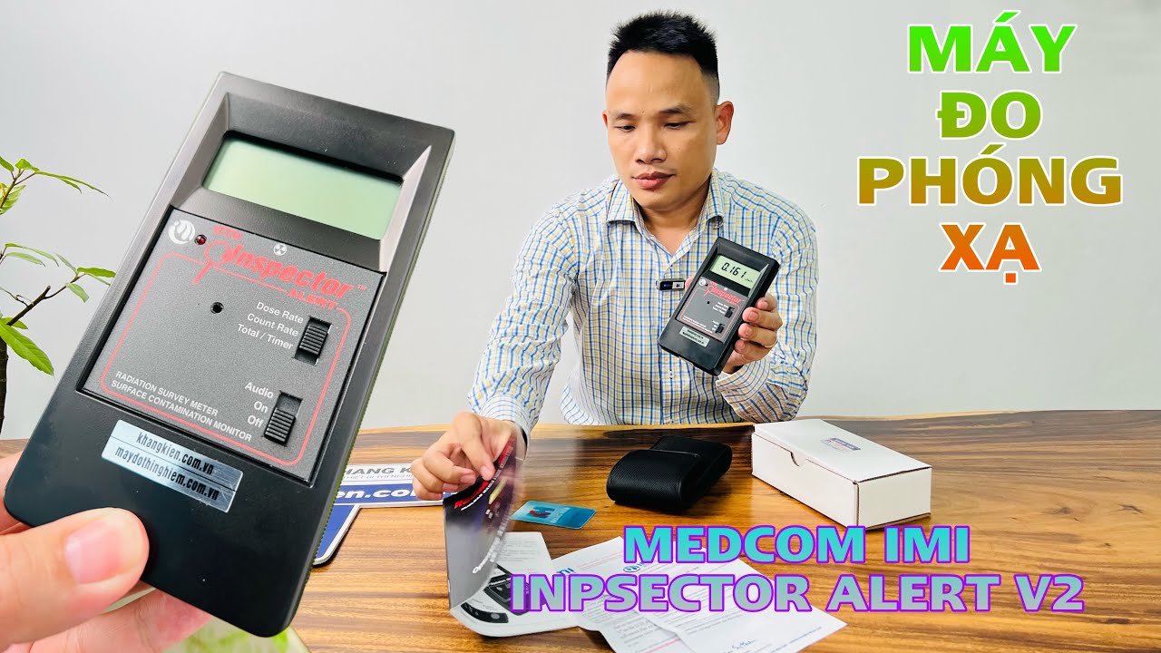 Máy đo phóng xạ MEDCOM IMI INSPECTOR ALERT V2 - YouTube