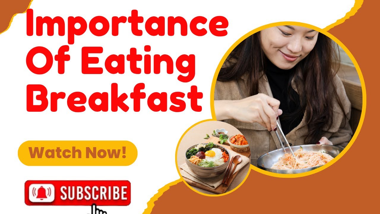 Importance Of Eating A Healthy Breakfast | why you should take ...