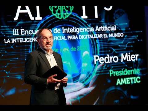 03_Inauguración: Pedro Mier, Presidente. AMETIC - YouTube
