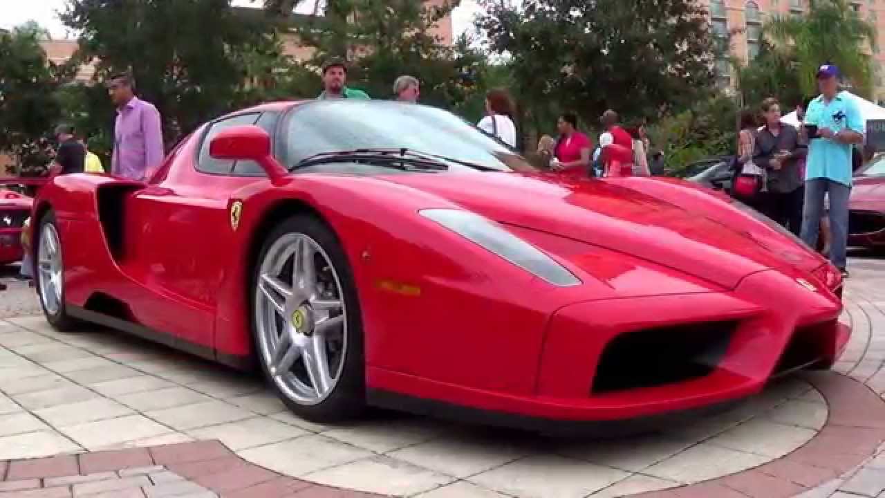 FERRARI ENZO CARBON-FIBRE BODY,F1 STYLE SUPERCAR. FESTIVAL OF SPEED ...