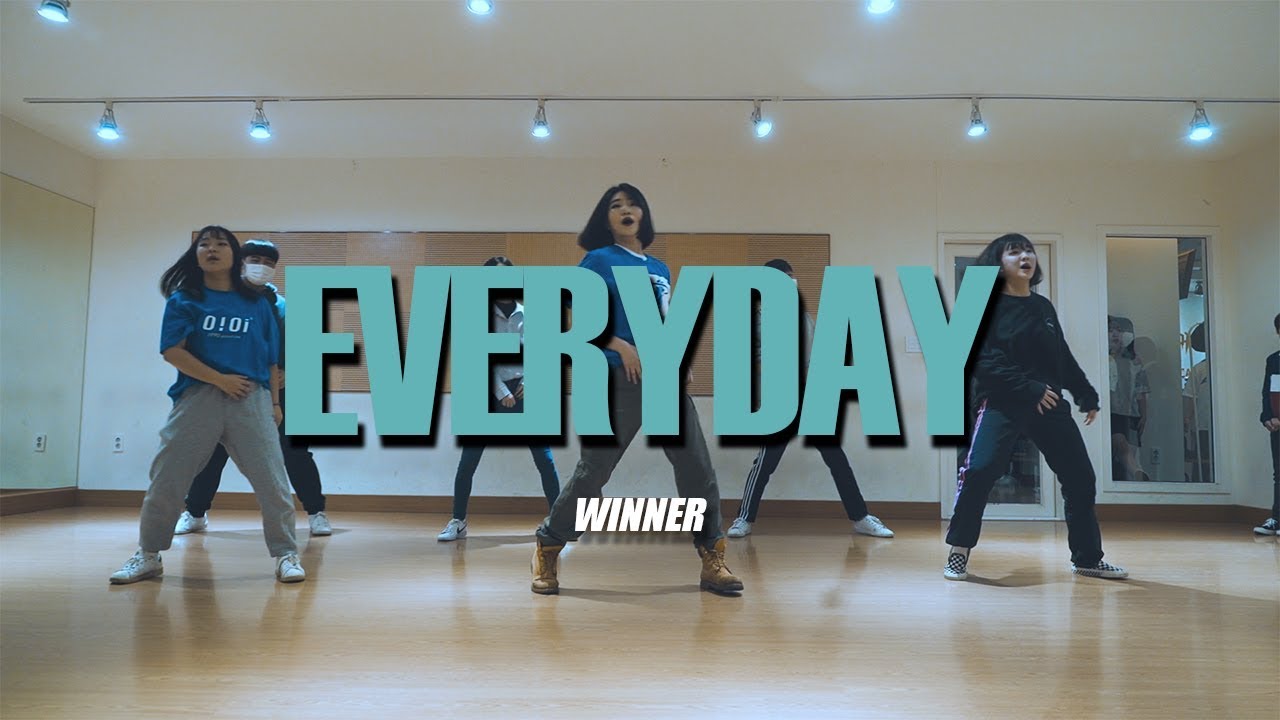 "WINNER - EVERYDAY"ㅣKPOP COVERㅣ1호점 둔산ㅣ남자 방송댄스반ㅣ대전댄스보컬학원 - YouTube