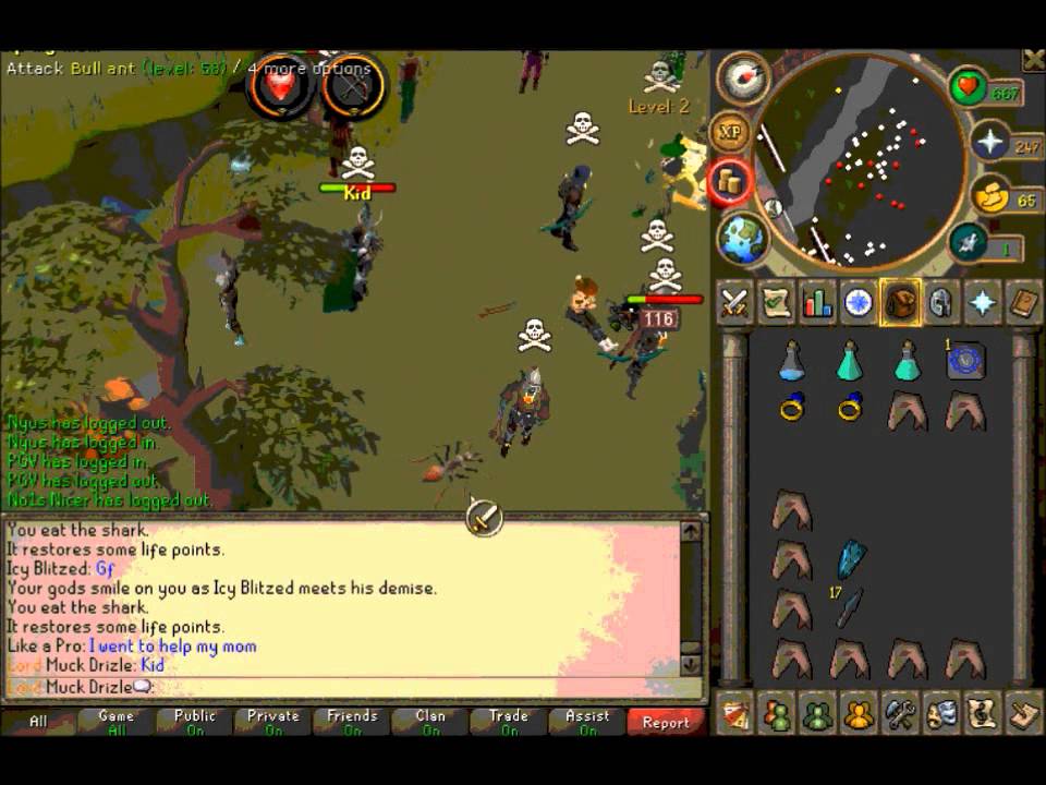 runescape hand-cannon low-level pk vid 2 - YouTube