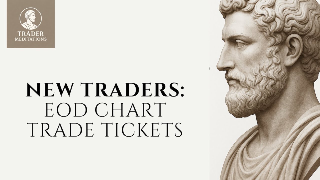 New Traders: Trade EOD Chart Entries - YouTube