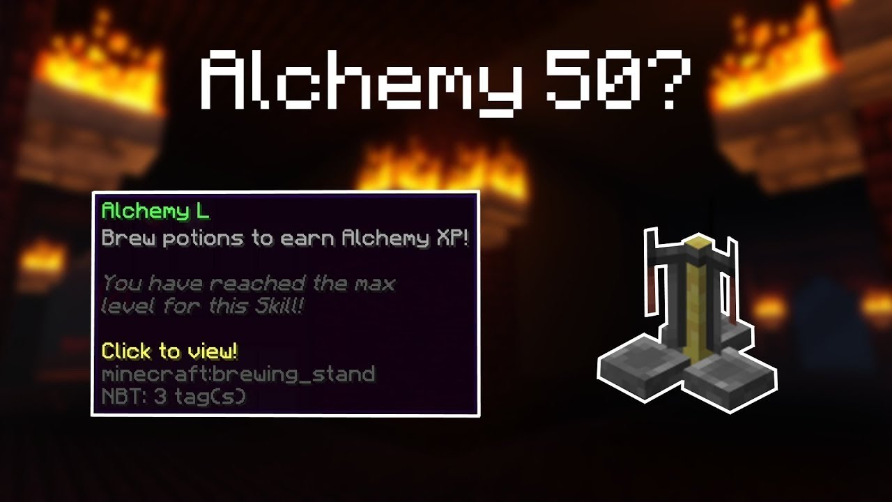 Hypixel Skyblock: Road to alchemy 50 - YouTube