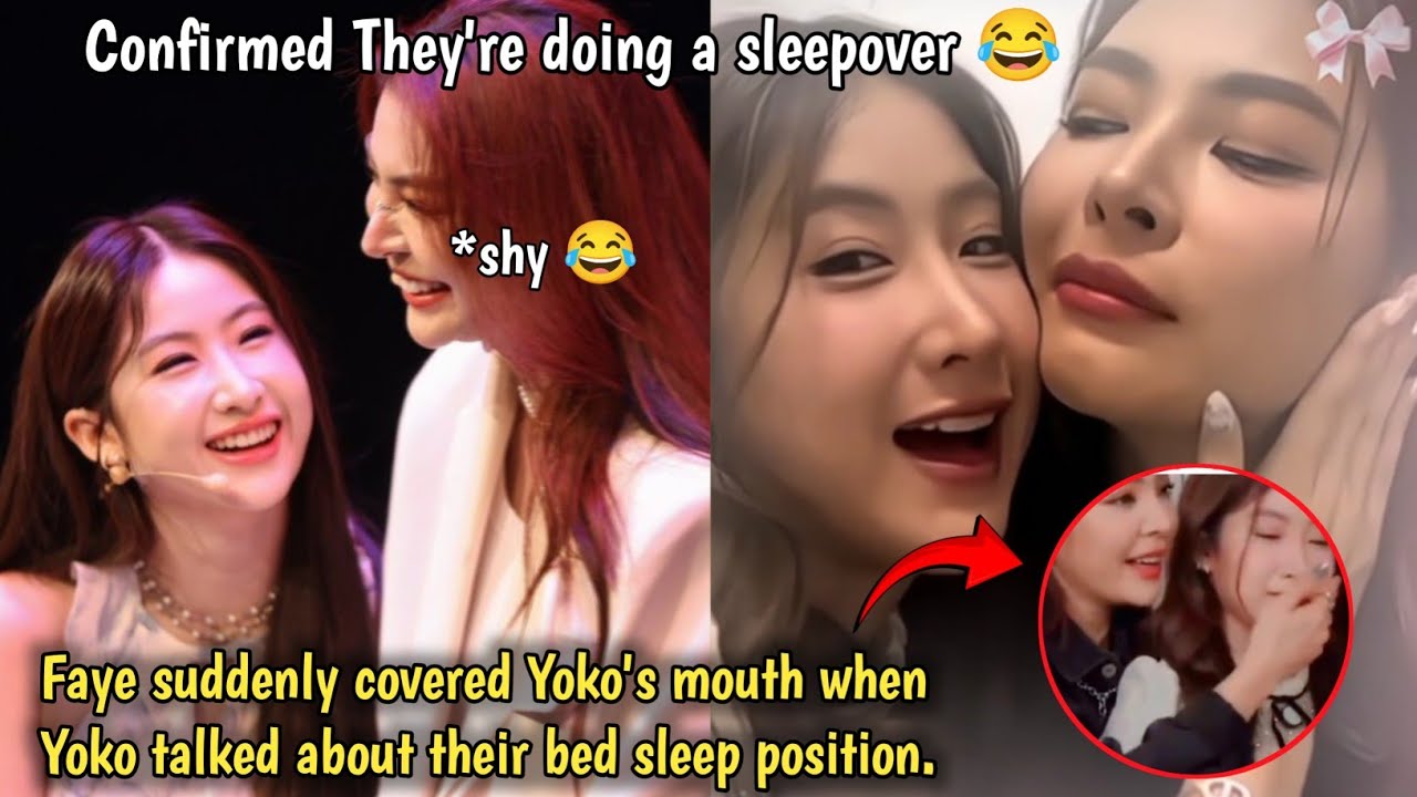Faye Quickly Covered Yoko's Mouth when Yoko talked about their Bed ...