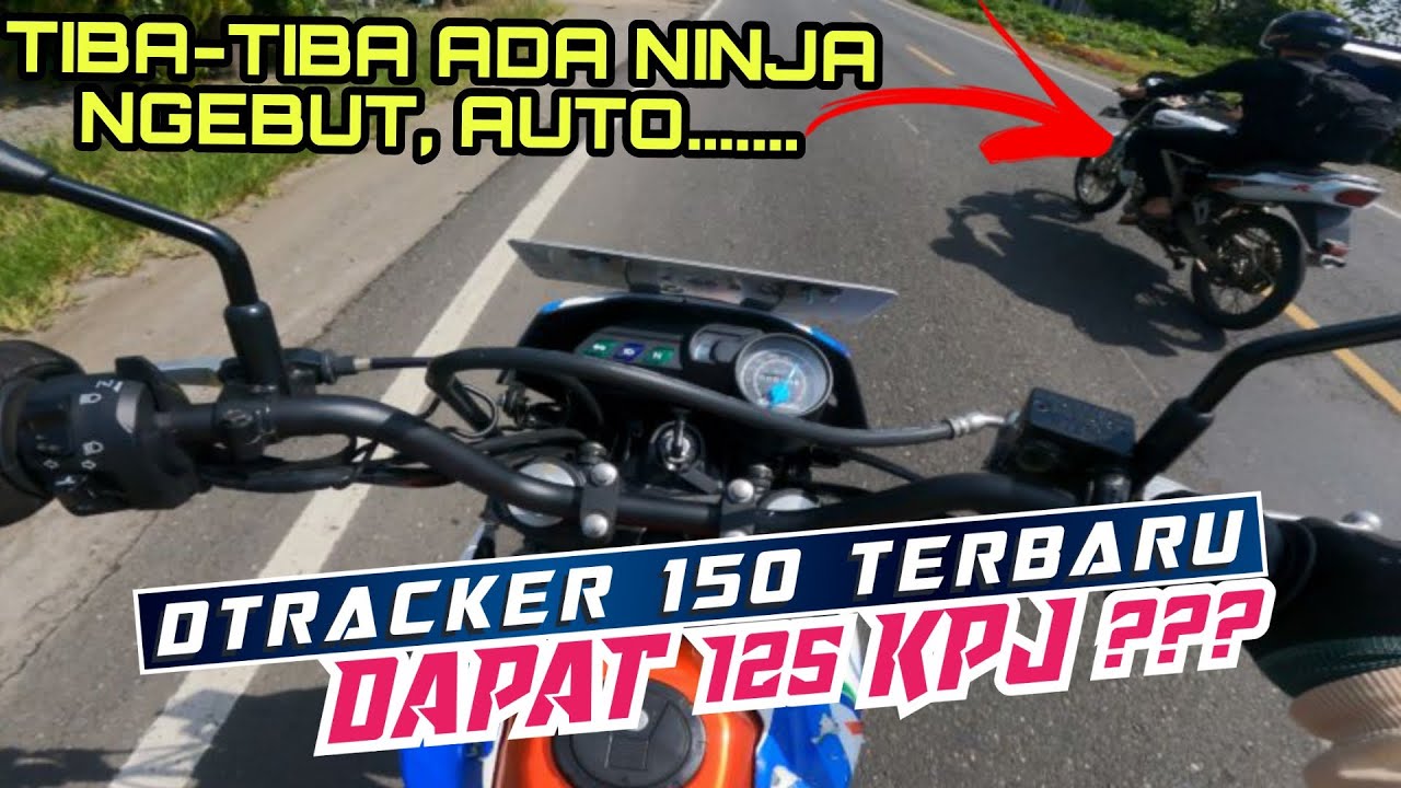 Tes top speed DTRACKER 150 terbaru - YouTube