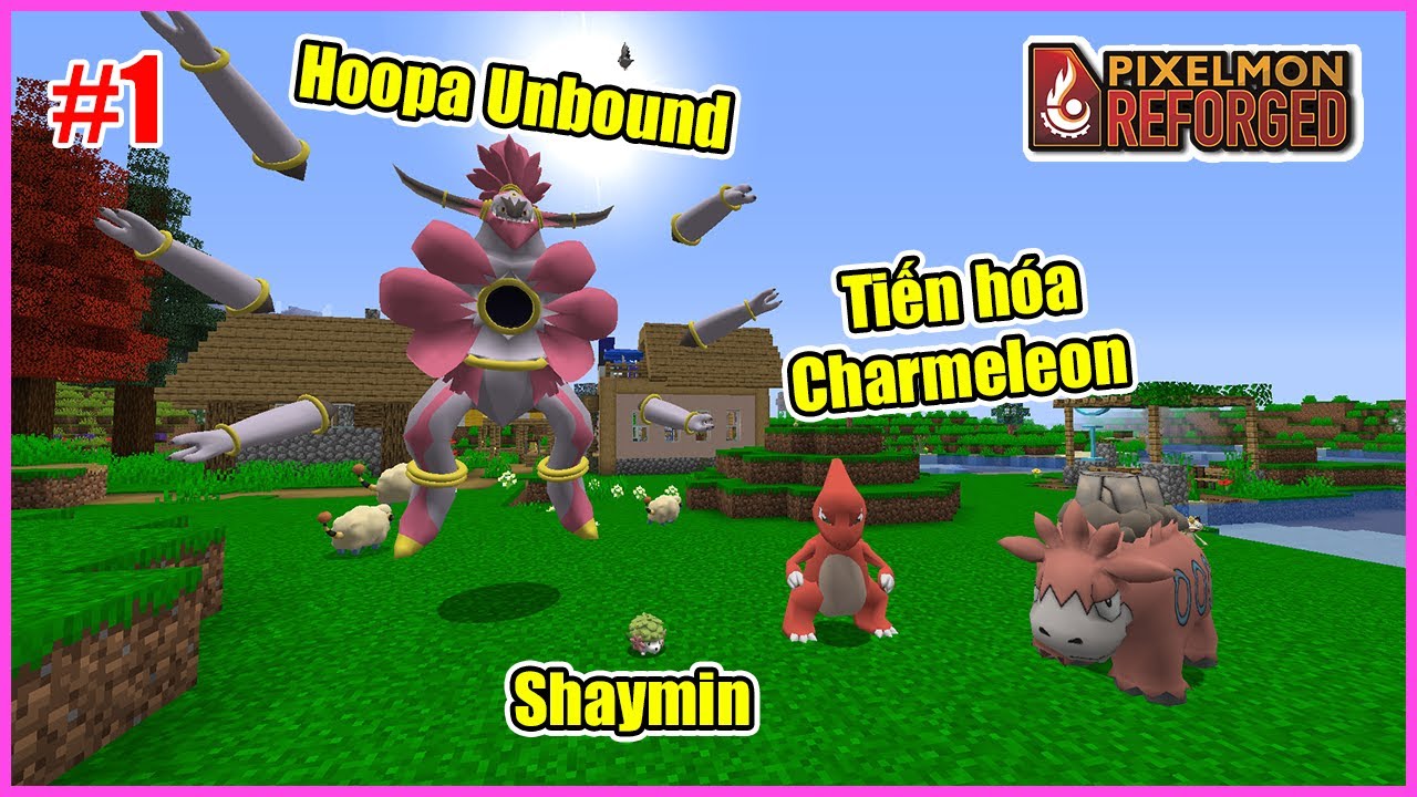 MINECRAFT PIXELMON - TẬP 1 | KHỞI ĐẦU CÙNG CHARMANDER VÀ HÀNH TRÌNH THU ...