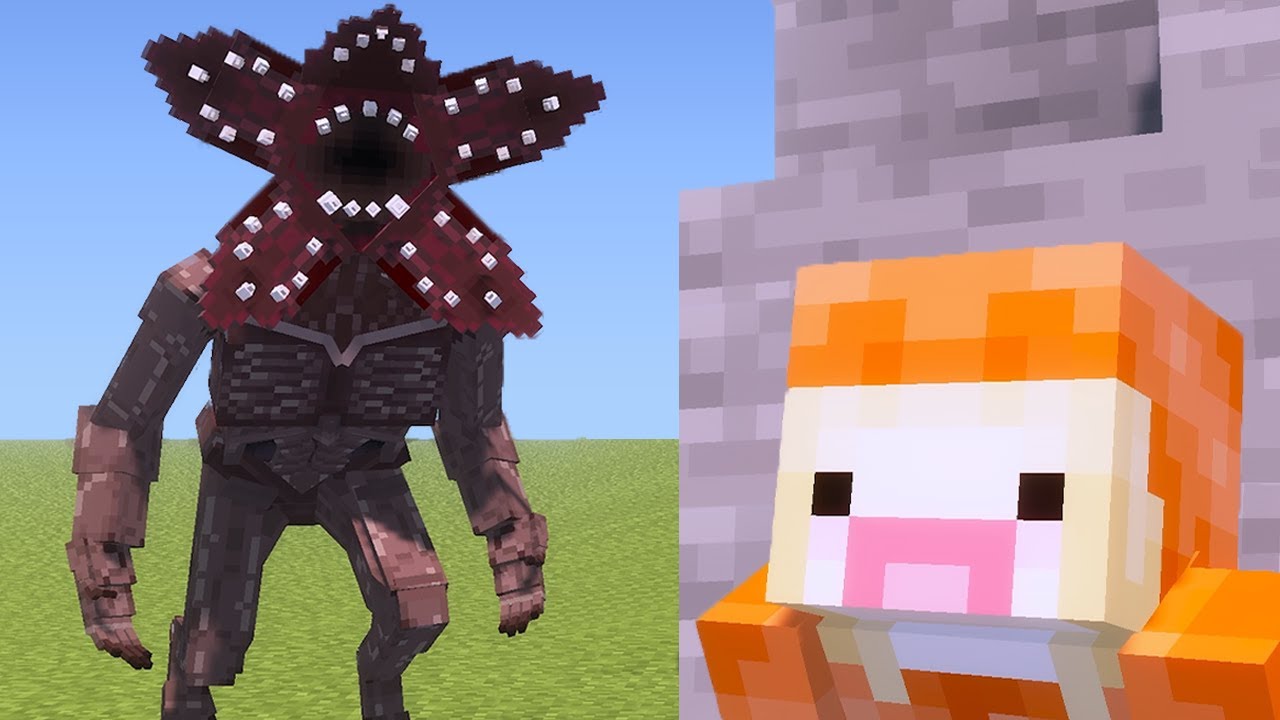 I added the Demogorgon to Minecraft - YouTube