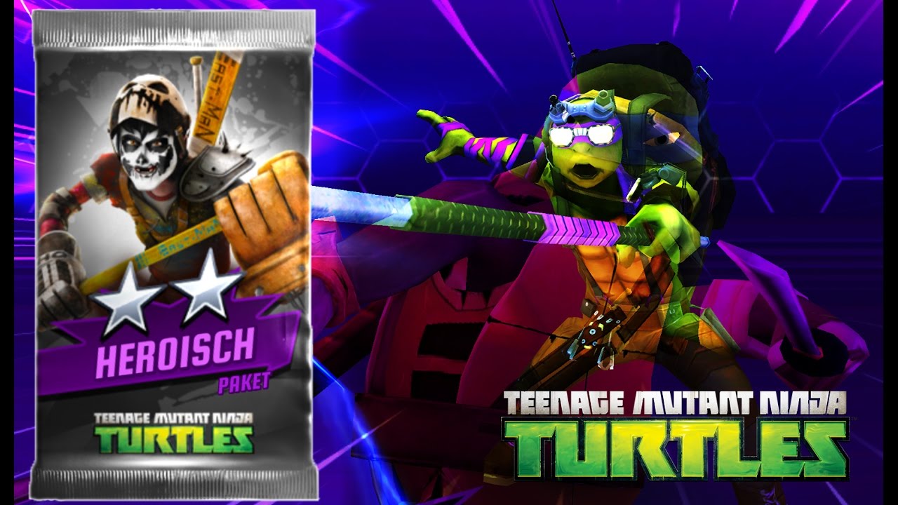 Teenage Mutant Ninja Turtles Legends - Heroisches Paket - Pack opening ...