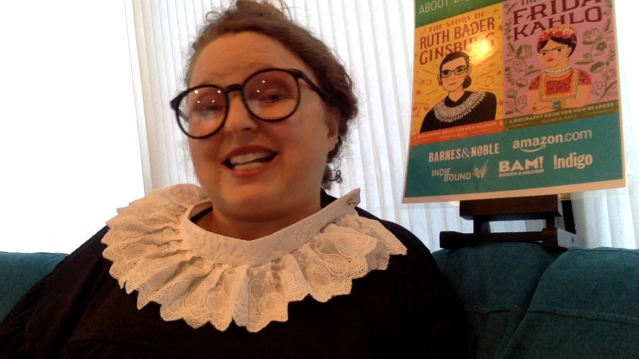 THE STORY OF RUTH BADER GINSBURG by Susan B. Katz, illustrated by Micah ...