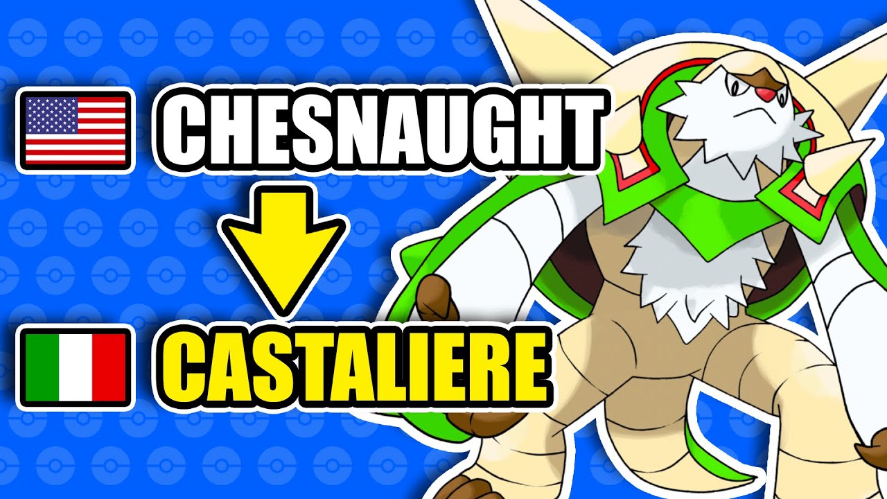 I NOMI dei Pokémon in ITALIANO: Sesta Generazione - YouTube