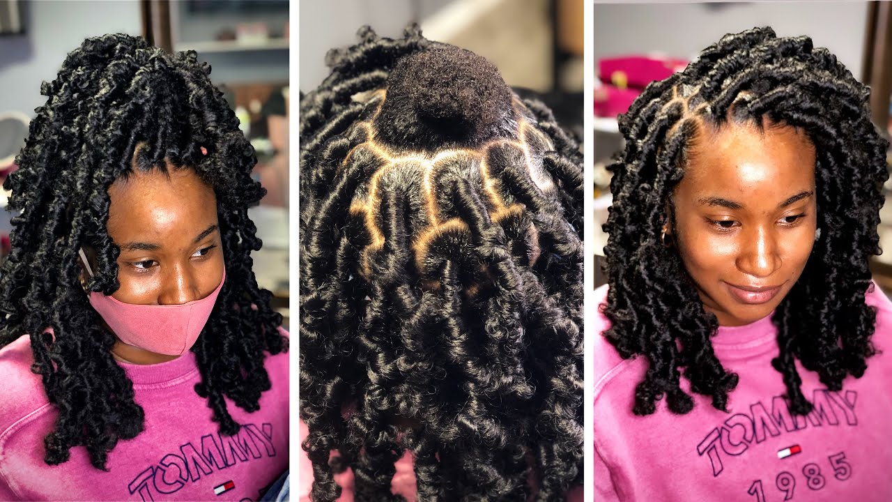 Easy butterfly 🦋 locs for beginners | Freetress Braids - YouTube