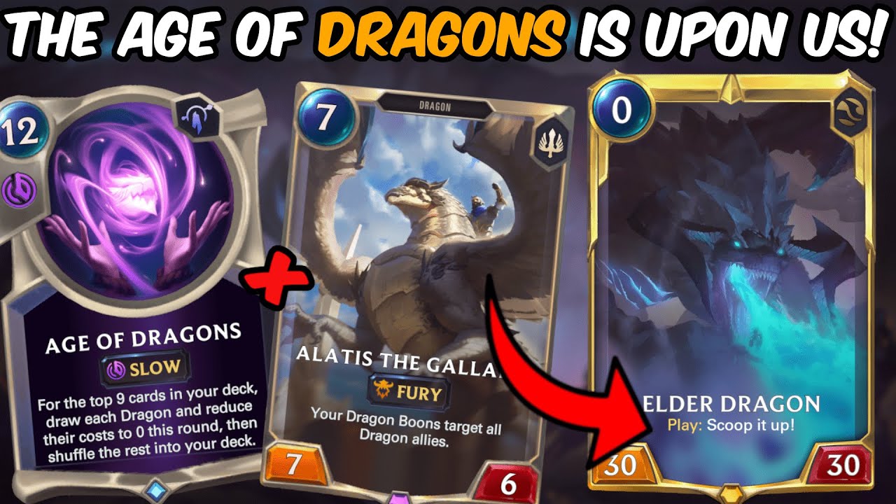 YOU GET TO SUMMON THE ELDER DRAGON FOR FREE? | LoR Meme Dream - YouTube