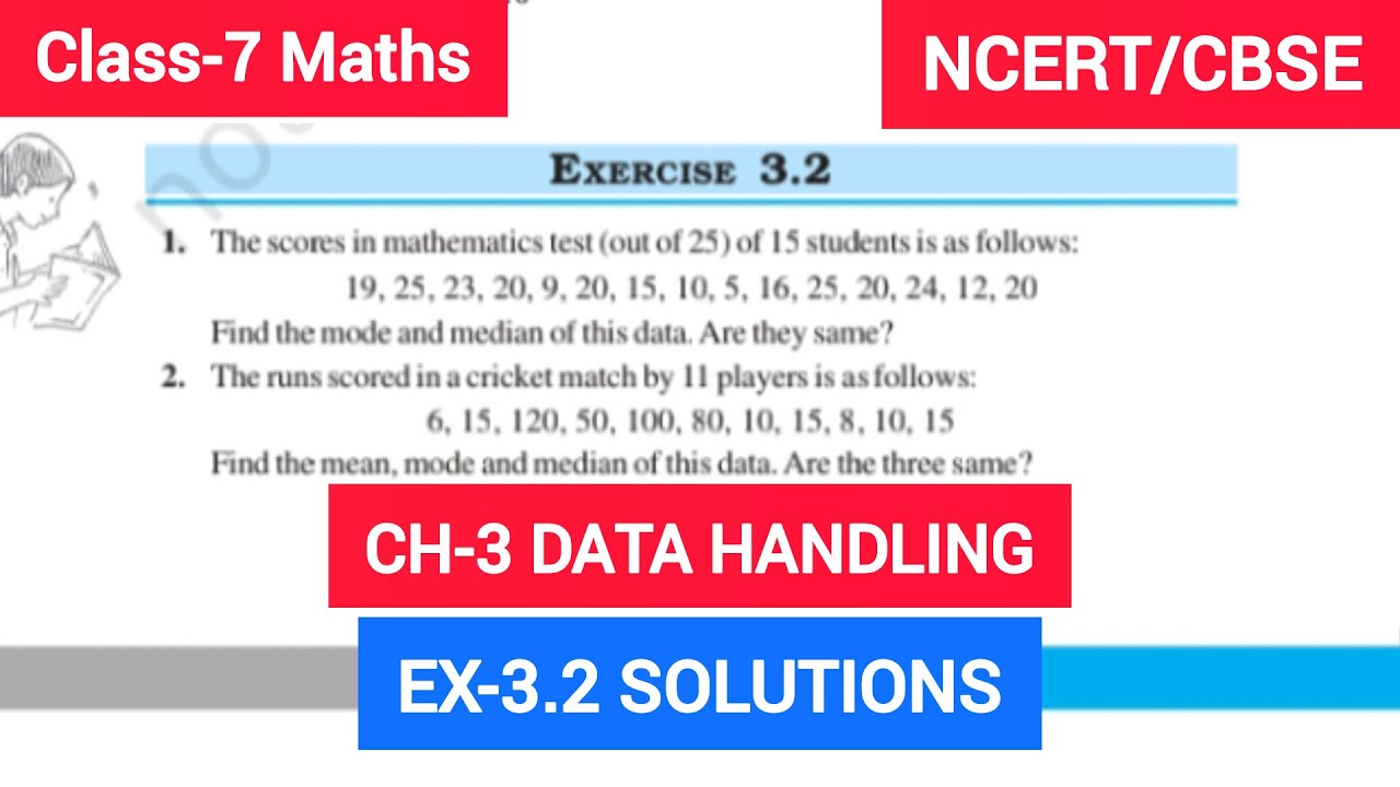 Class 7 Exercise-3.2 Solution | Class 7 Maths Chapter- 3 Data Handling ...