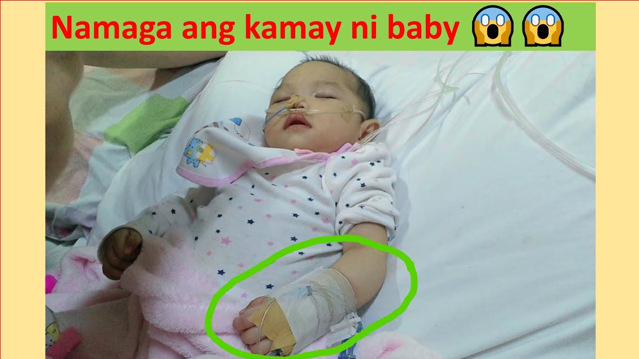 Namaga ang kamay dahil sa dextrose 😱 😭 - YouTube
