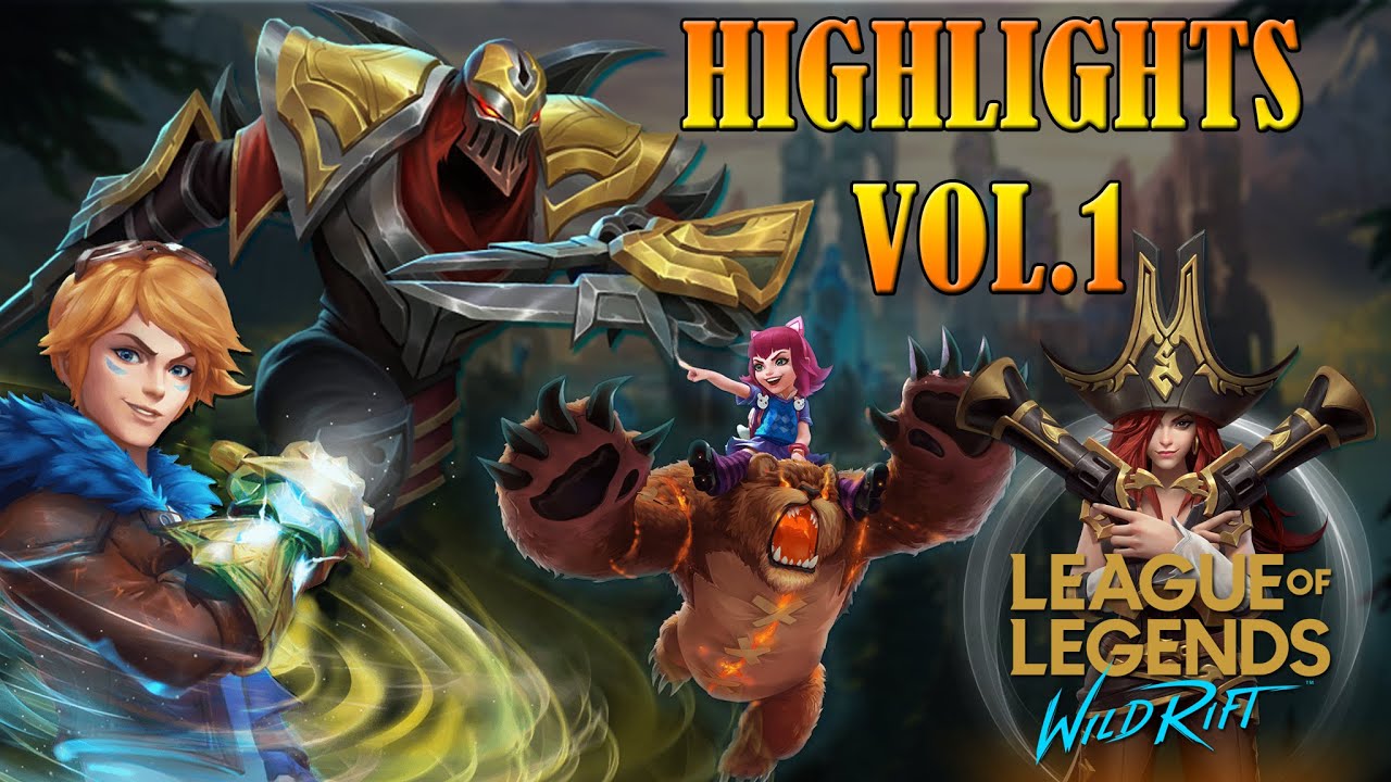 Wild Rift | Highlights Vol.1 #wildrift #wildriftbr #lol #lolproreplays ...