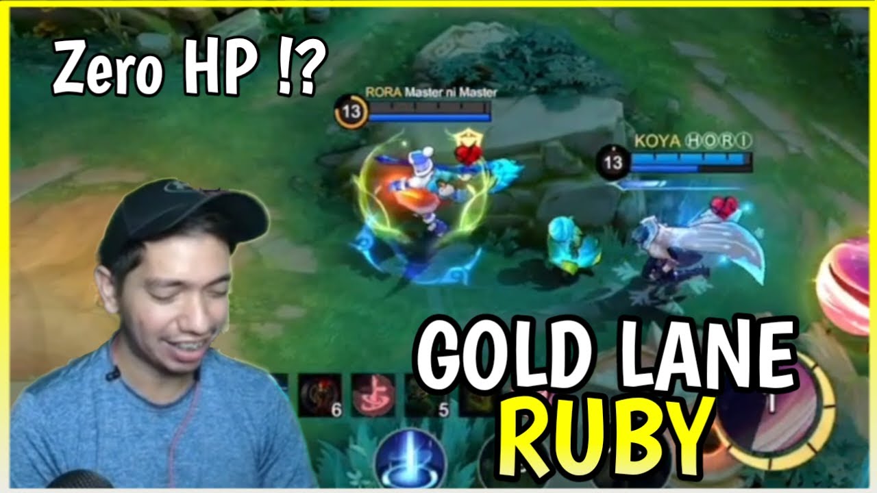 Do the Ruby Gold Lane if you know this... | Ruby Gameplay | MLBB - YouTube